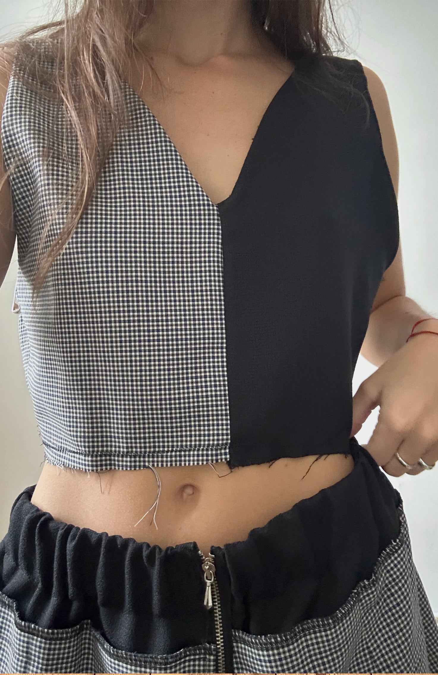 Des Cropt Top – azulballestero
